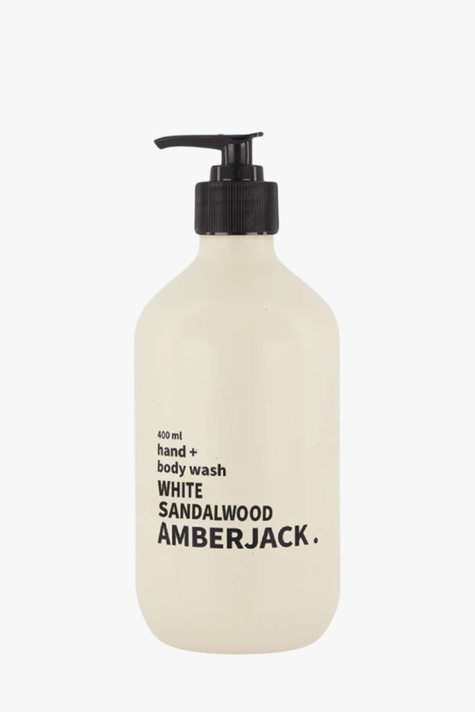 Shop White Sandalwood 400ml Hand + Body Wash | Flo & Frankie