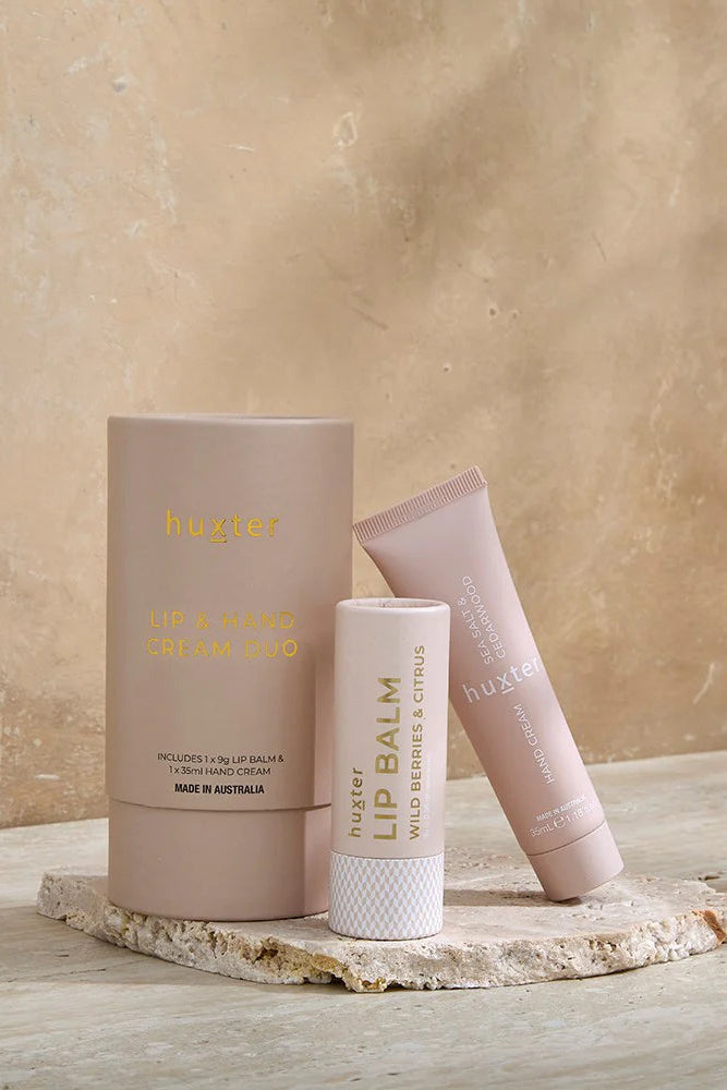 Shop Sea Salt + Cedarwood Neutral Lip + Hand Cream Duo | Flo & Frankie
