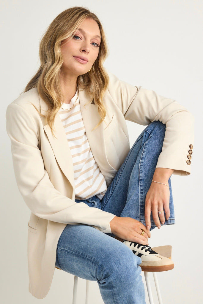 Shop Bound Bone Blazer | Flo & Frankie