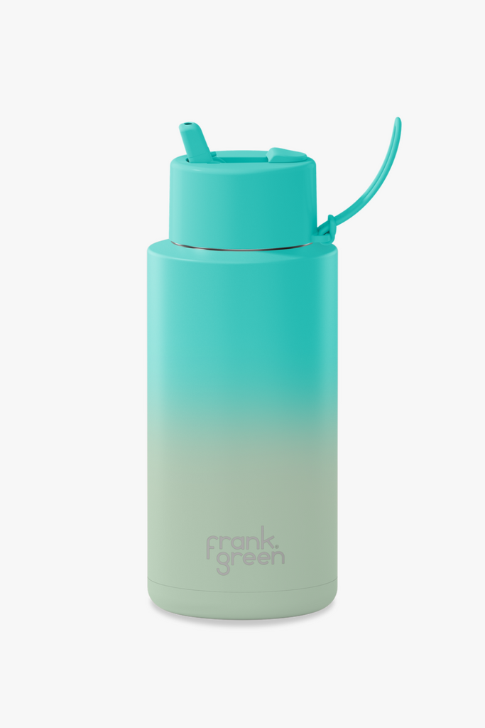 Shop Ceramic Reusable Bondi Bliss LE Gradient 1ltr Bottle with Flip Li