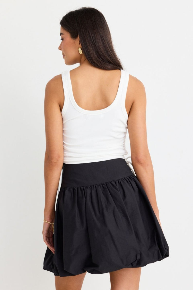 Shop Hush Black Bubble Mini Skirt | Flo & Frankie
