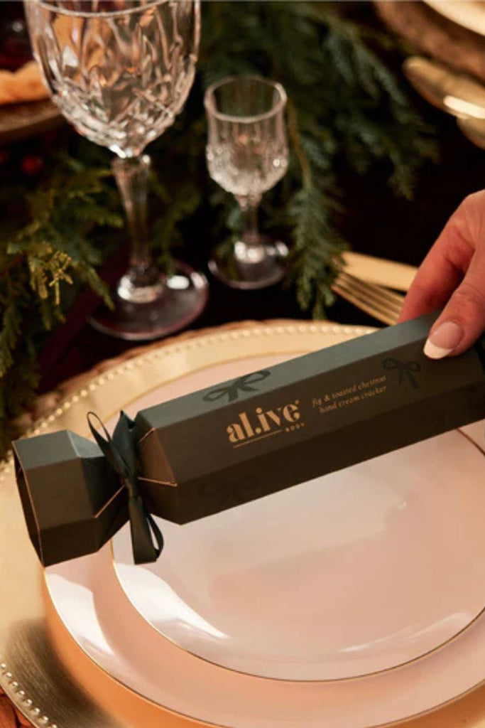 Shop Fig & Toasted Chestnut Green Hand Cream Cracker | Flo & Frankie