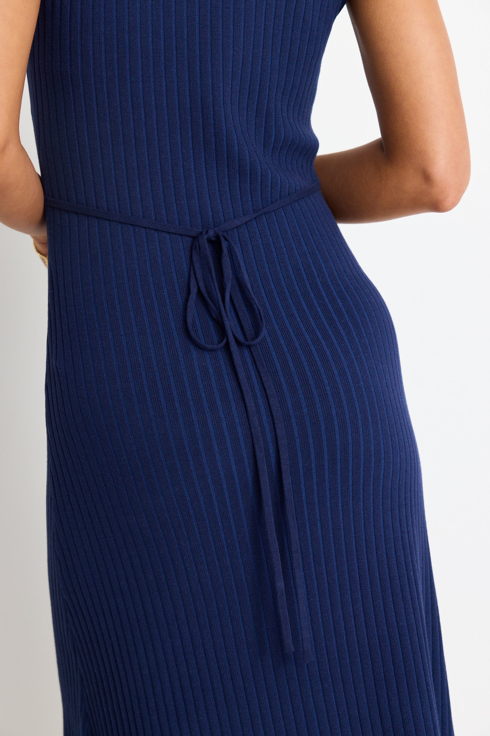 Shop Splendid Ink Rib Knit Funnel Neck Maxi Dress | Flo & Frankie