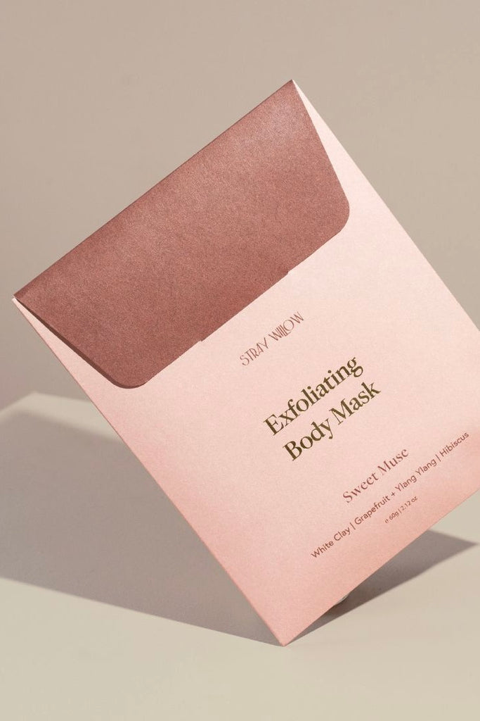 Shop Sweet Muse Exfoliating Pink Body Mask | Flo & Frankie