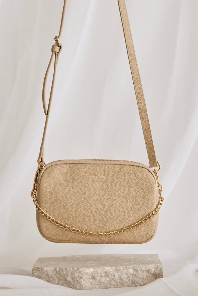 Shop Venice Shell Leather Double Pouch Bag | Flo & Frankie