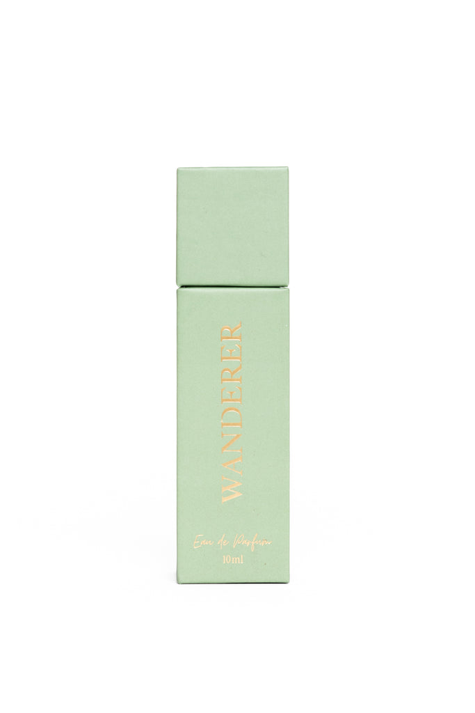Shop Wanderer 10ml Green Atomiser Eau de Parfum | Flo & Frankie