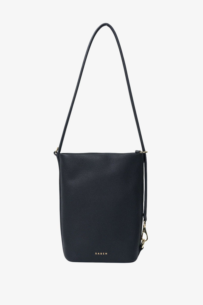 Shop Jojo Black Medium Bucket Shoulder Bag | Flo & Frankie