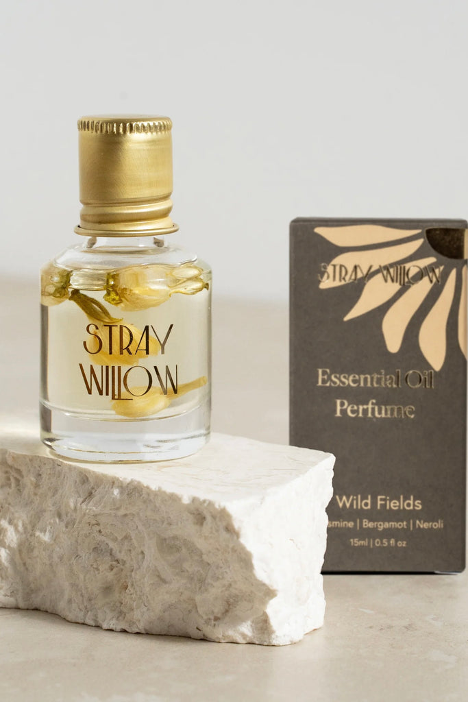 Shop Wild Fields 15ml Green Roll On Essential Oil Perfume | Flo & Fran